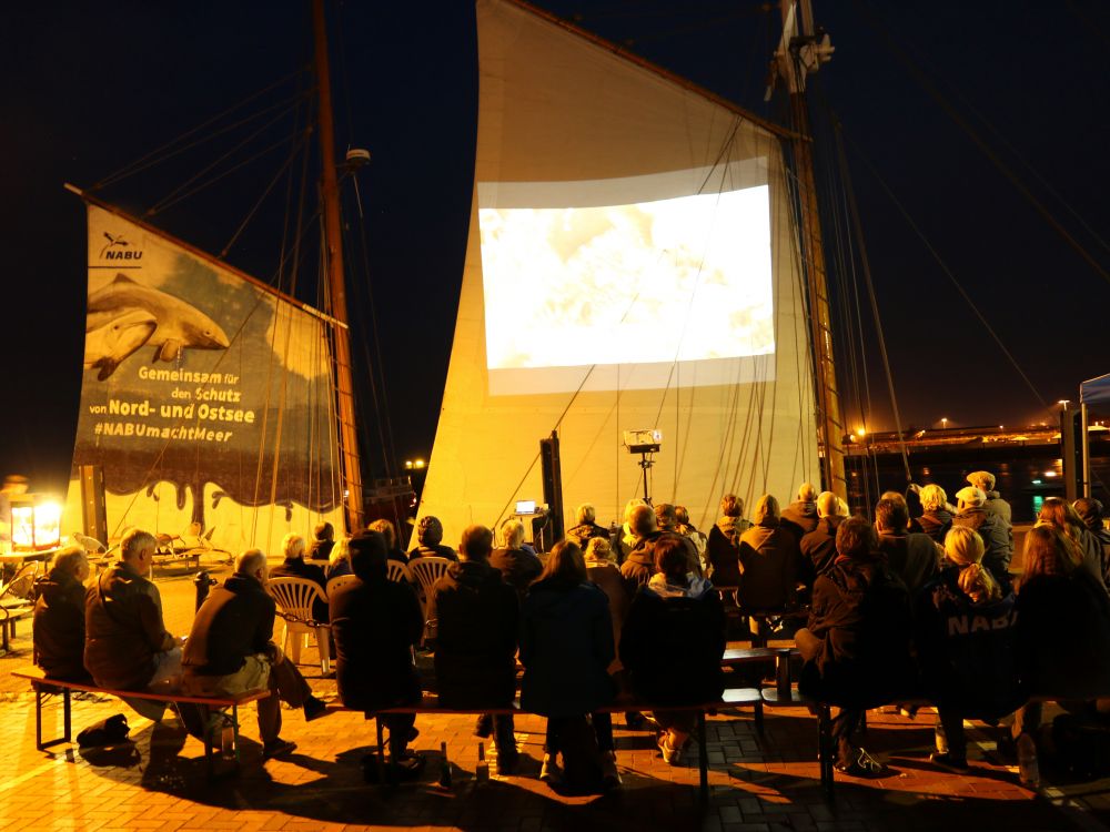 Weltnaturerbe auf dem Großsegel